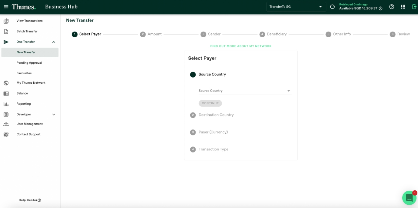 [Starter Guide] How to Use One Transfer? – Thunes