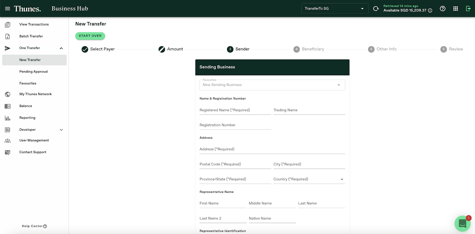[Starter Guide] How to Use One Transfer? – Thunes