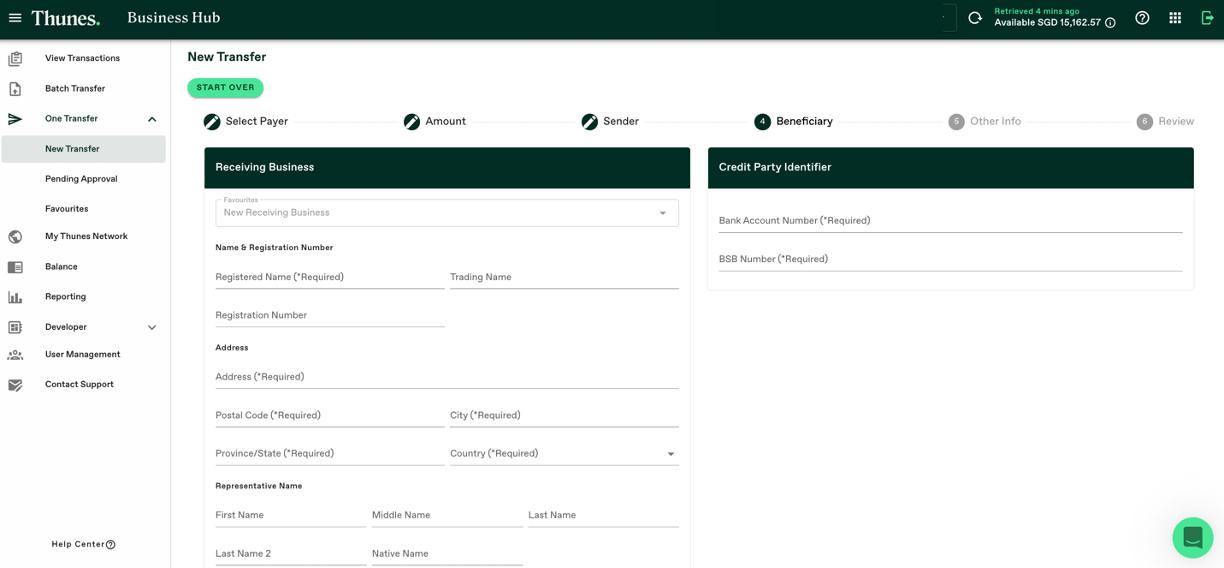 [Starter Guide] How to Use One Transfer? – Thunes