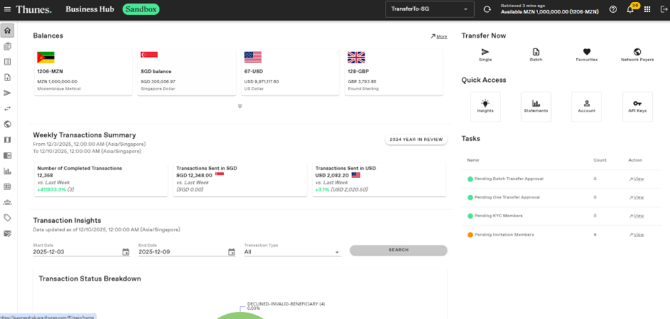 How to raise support tickets on Thunes Business Hub? – Thunes